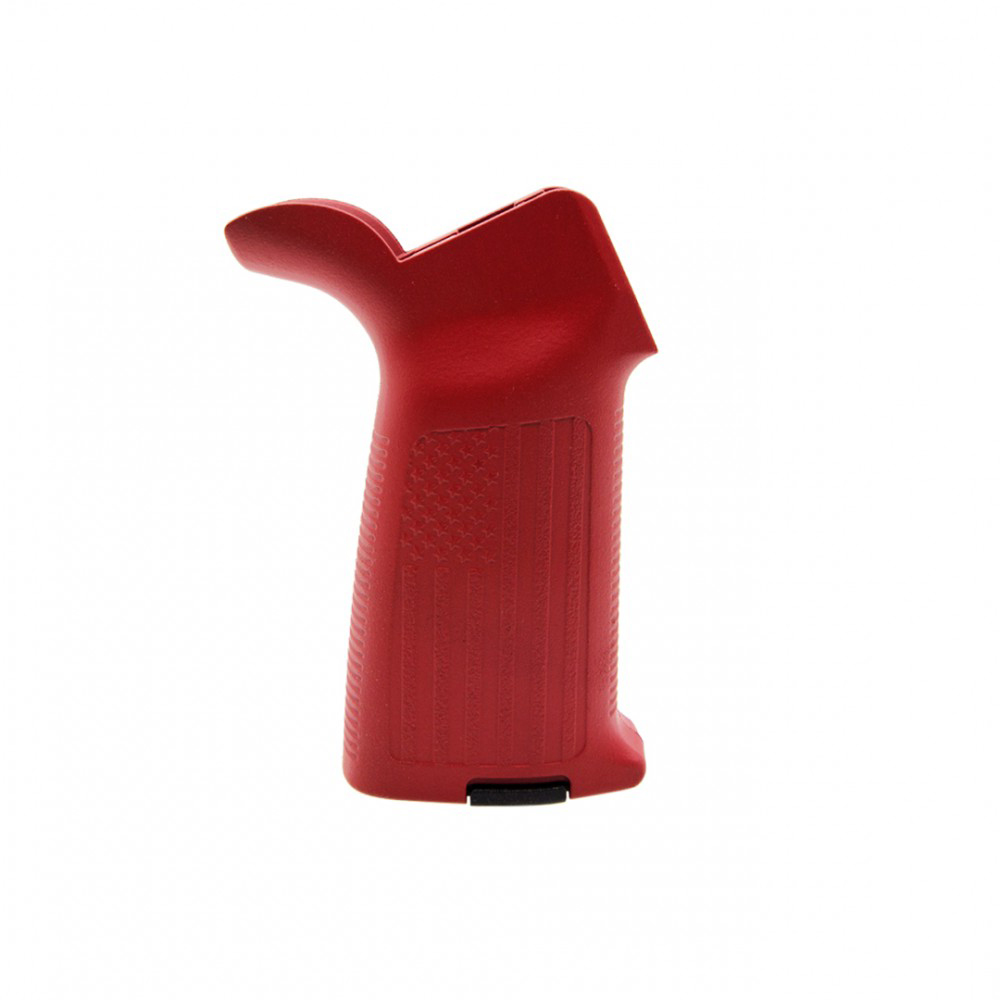 AR-15 Lower Parts Kit w/ Cerakote RED (SAFETY AND GRIP OPTION)