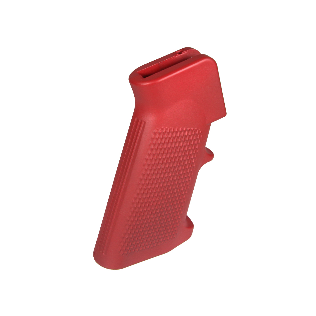 AR-15/10 A2 Style Pistol Grip w/ Screw & Lock Washer- Cerakote Red