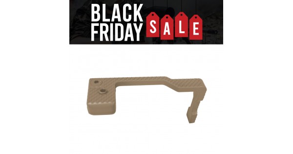 AR-15 Extended Bolt Catch Release Lever - Cerakote FDE