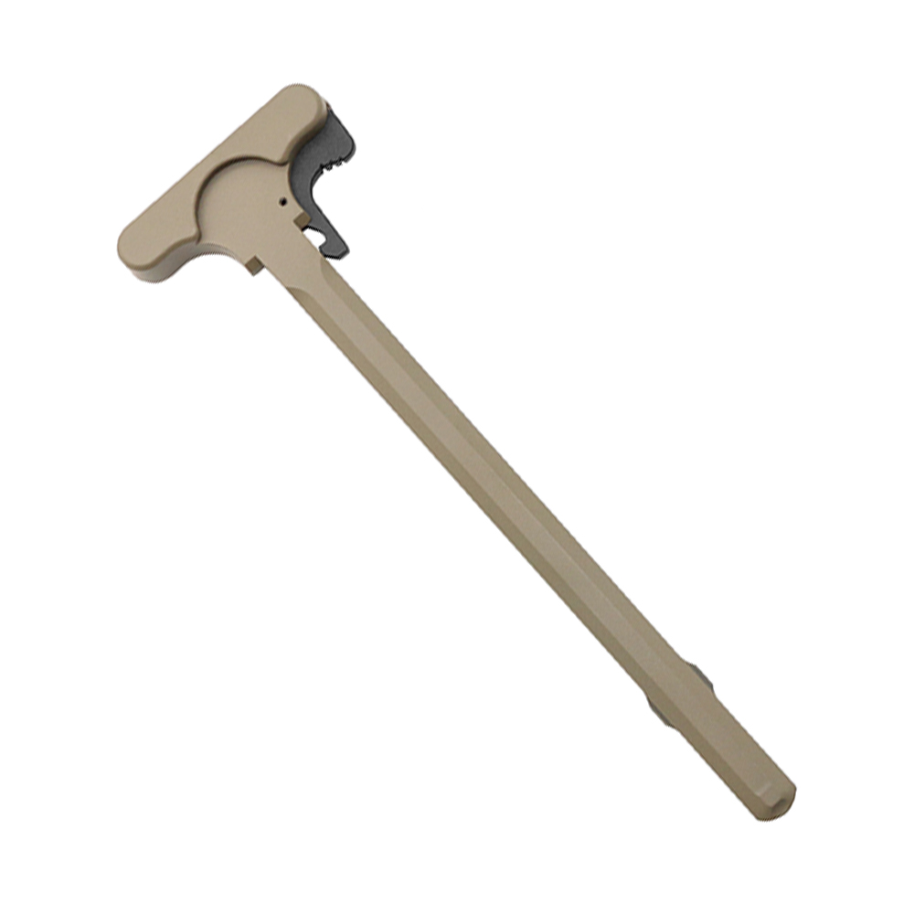 AR-15 Tactical Charging Handle - Cerakote FDE - with LATCH OPTION