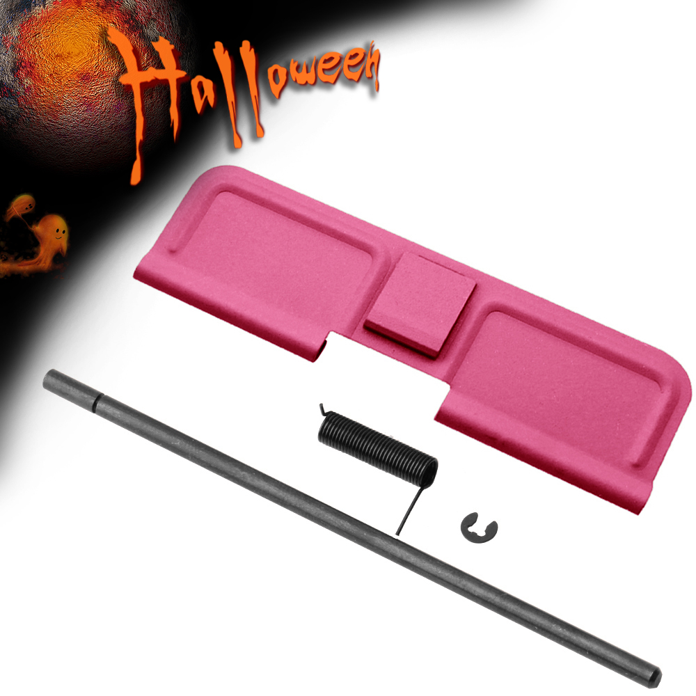 AR-15 Dust Cover Complete Assembly - Cerakote Red