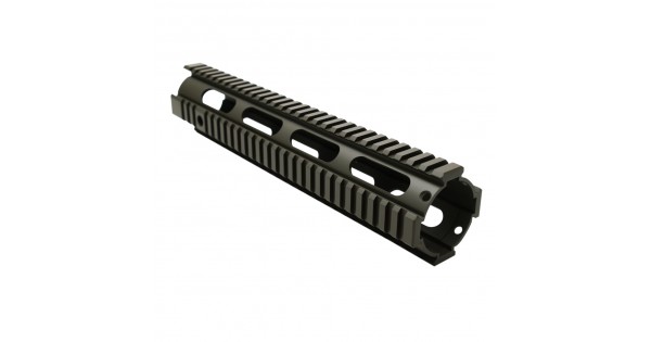AR-15-12-Rifle-Full-Length-Free-Float-Handguard-Cerakote OD Green