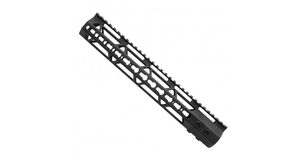 AR-15 Ultra Slim Keymod Handguards V2 W/ Steel Barrel Nut- 12 Inch ...