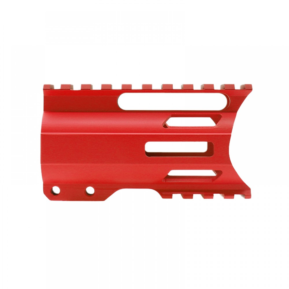 CERAKOTE Red | AR-15 4" Combat Modular M-Lok Handguard "C" Cut ...