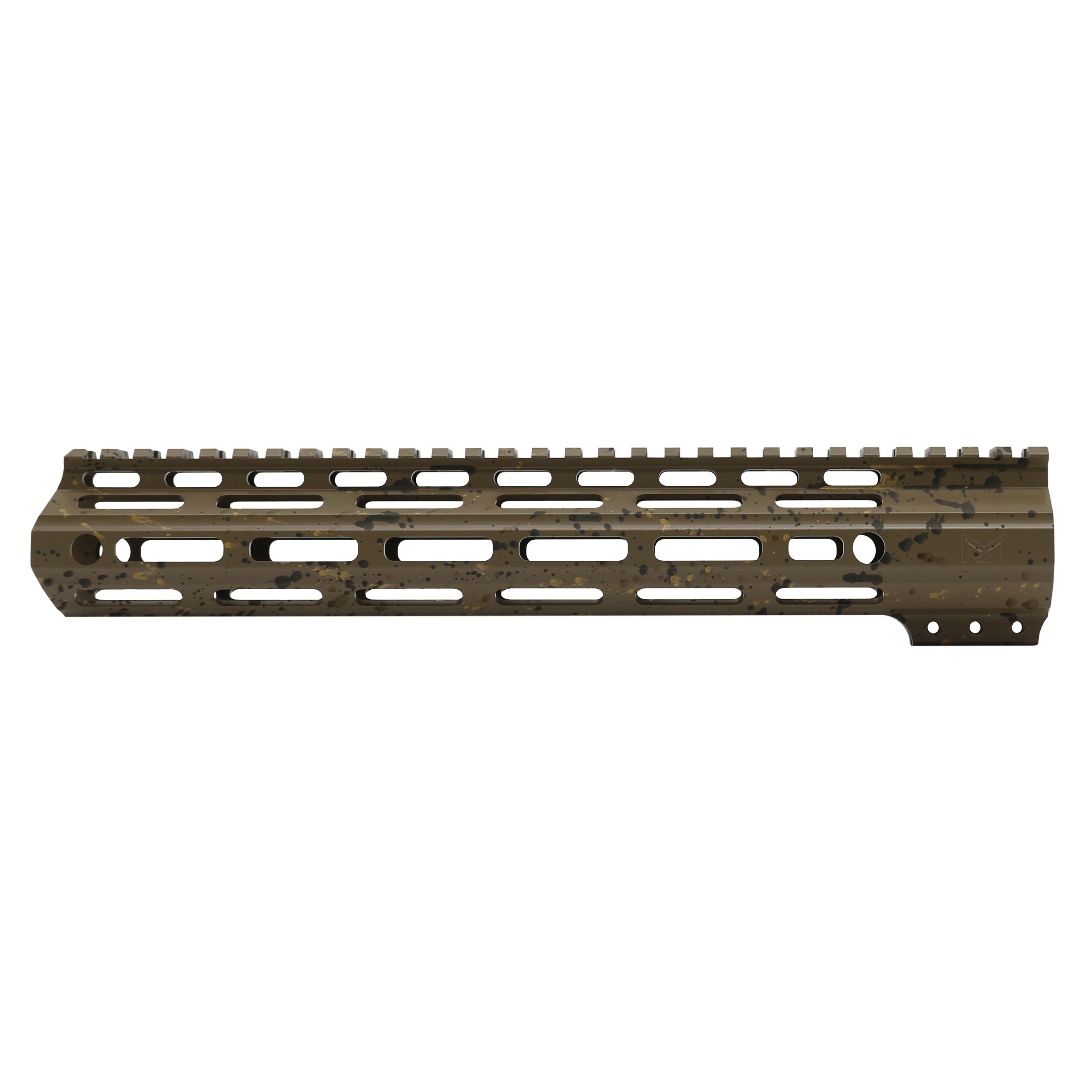 CERAKOTE SPLATTER| AR-15 ANGLE CUT CLAMP ON M-LOK HANDGUARD-BASE FDE ...