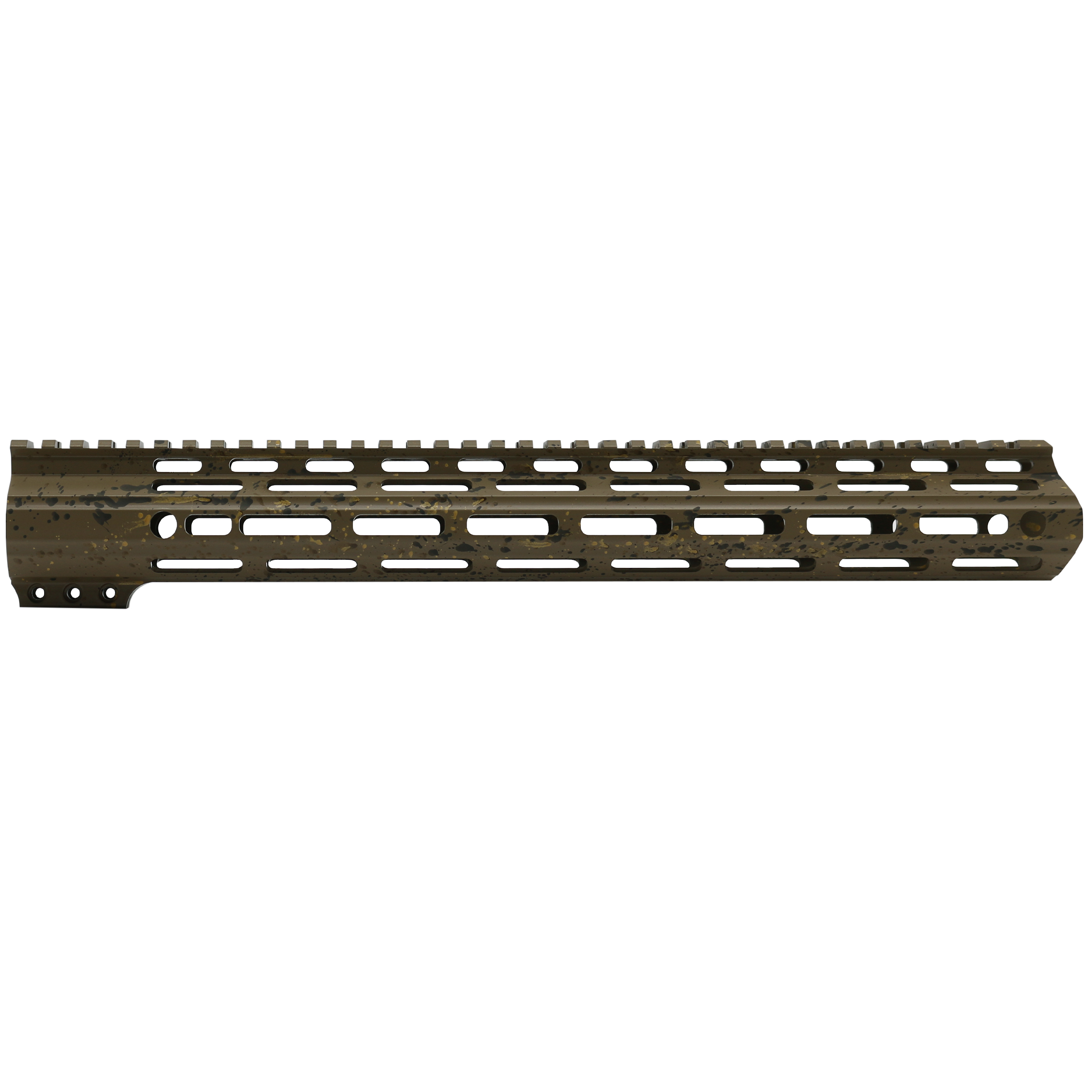 CERAKOTE SPLATTER| AR-15 ANGLE CUT CLAMP ON M-LOK HANDGUARD-BASE FDE ...