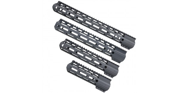 AR-15 M-Lok Super Slim Light Free Float Handguard (MADE IN USA) - CSG ...