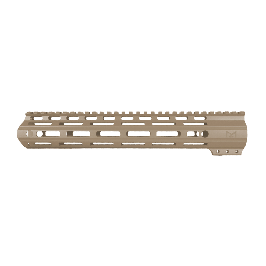 AR-15 M-Lok Super Slim Light Free Float Handguard (MADE IN USA) - FDE ...