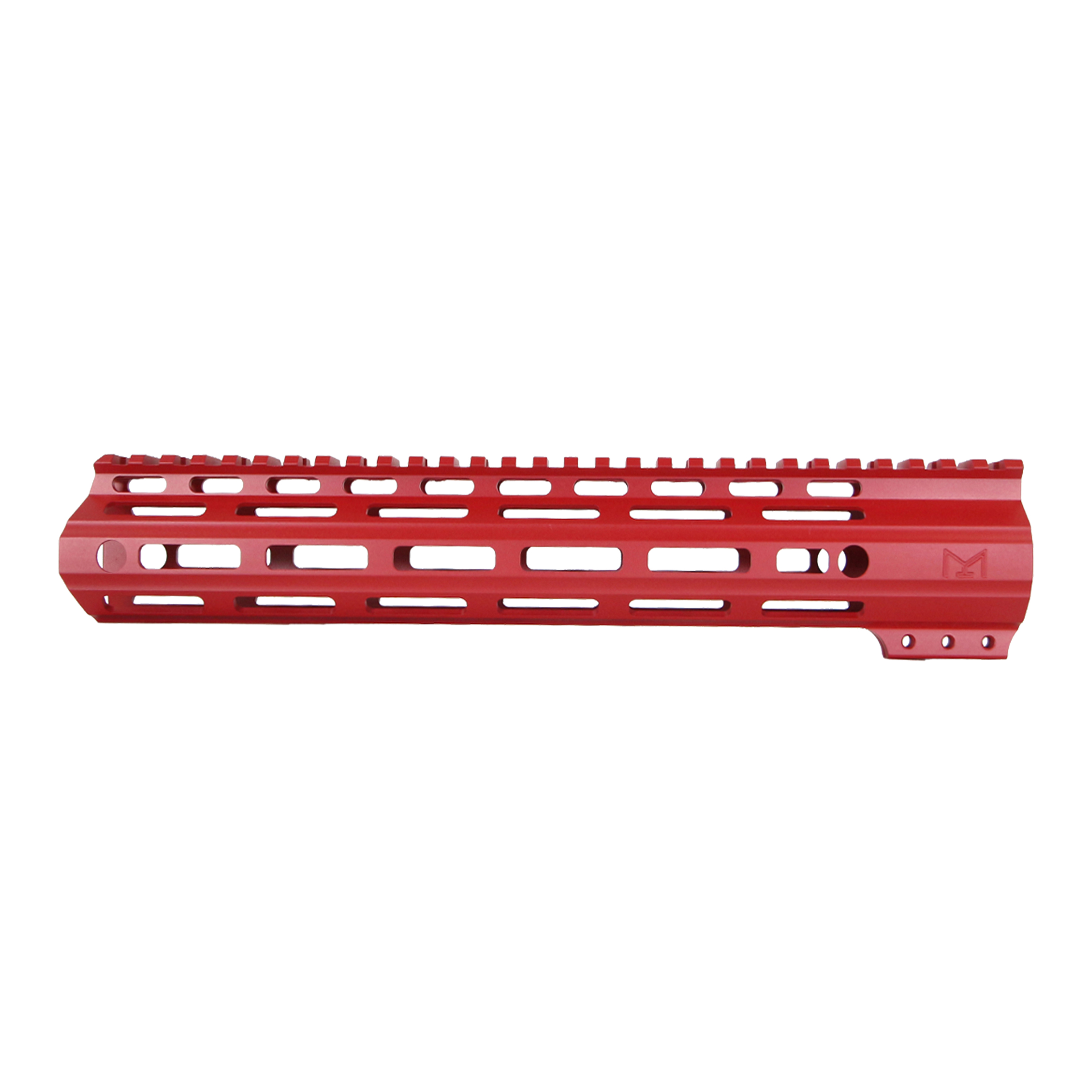 AR-15 M-Lok Super Slim Light Free Float Handguard (MADE IN USA) - Red ...