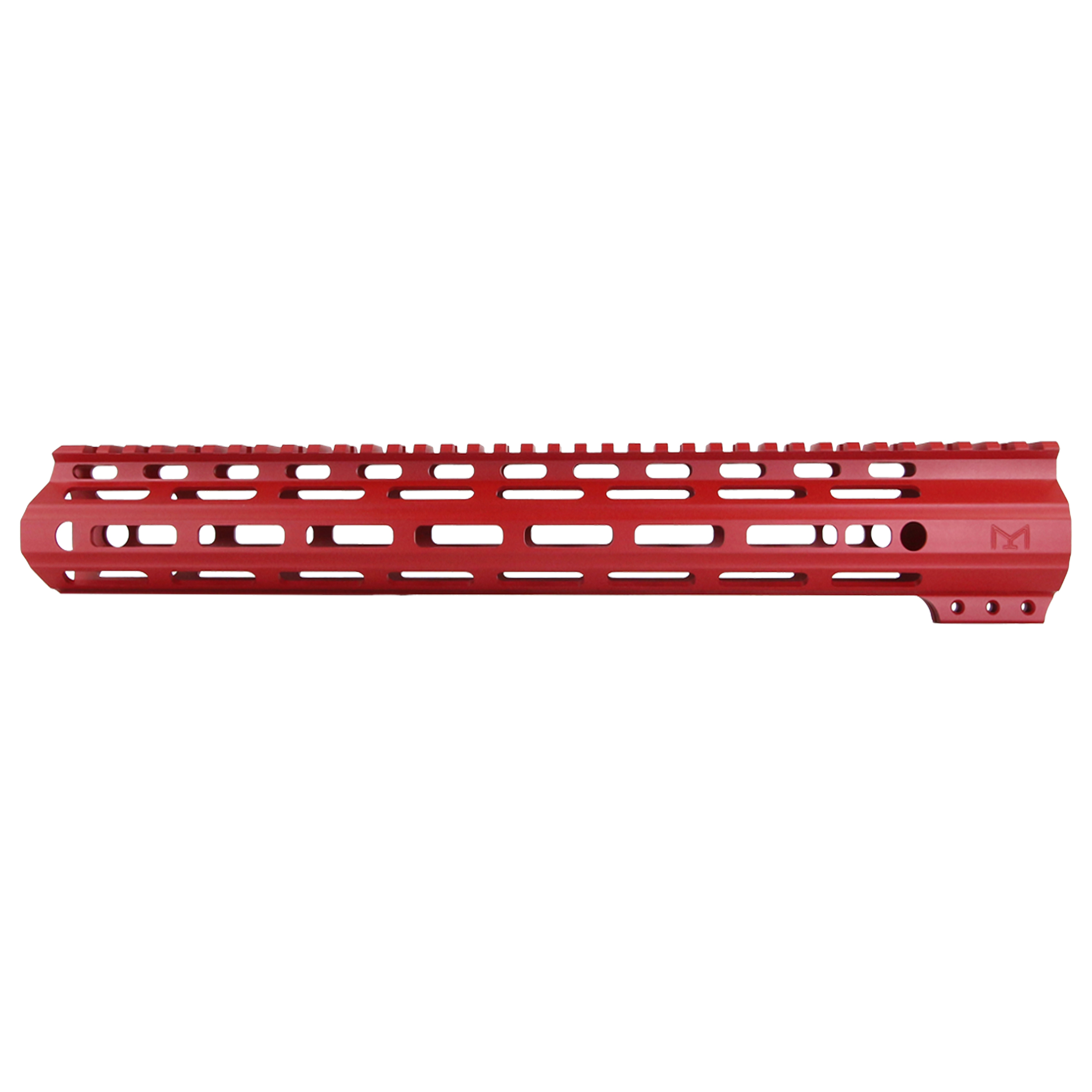 AR-15 M-Lok Super Slim Light Free Float Handguard (MADE IN USA) - Red ...