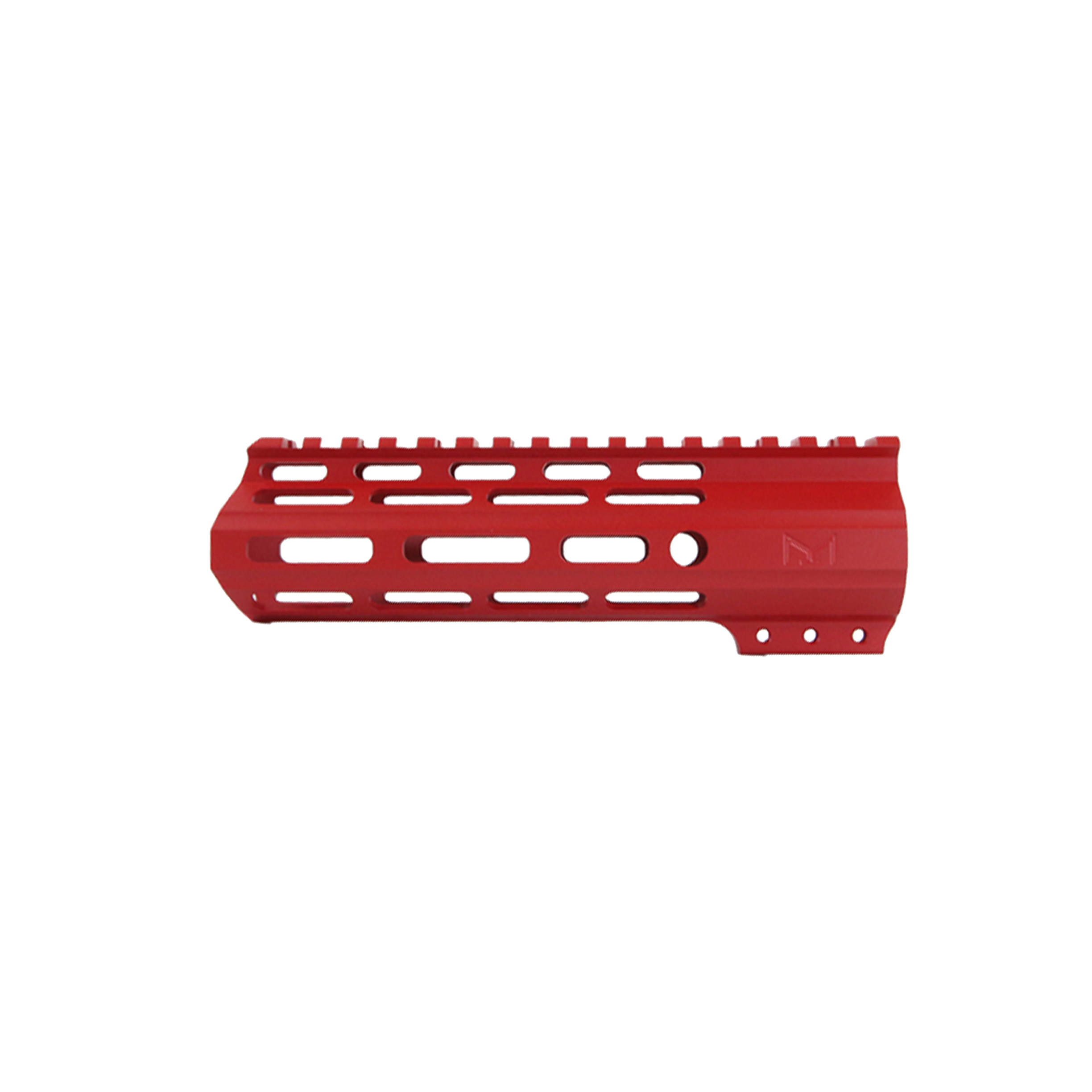 AR-15 M-Lok Super Slim Light Free Float Handguard (MADE IN USA) - Red ...