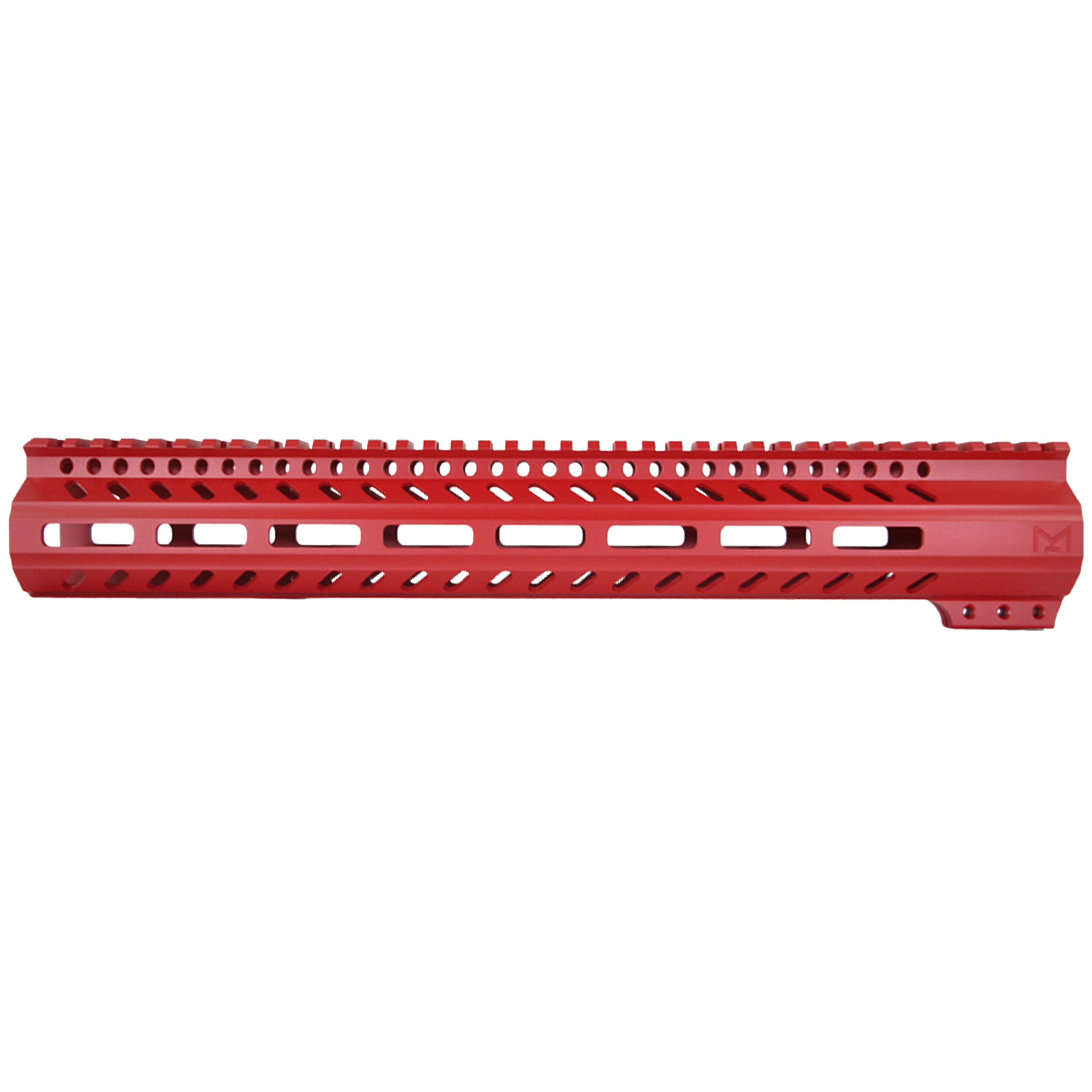 AR-15 M-LOK Super Slim Free Float Handguard - Cerakote Red (OPTIONS ...