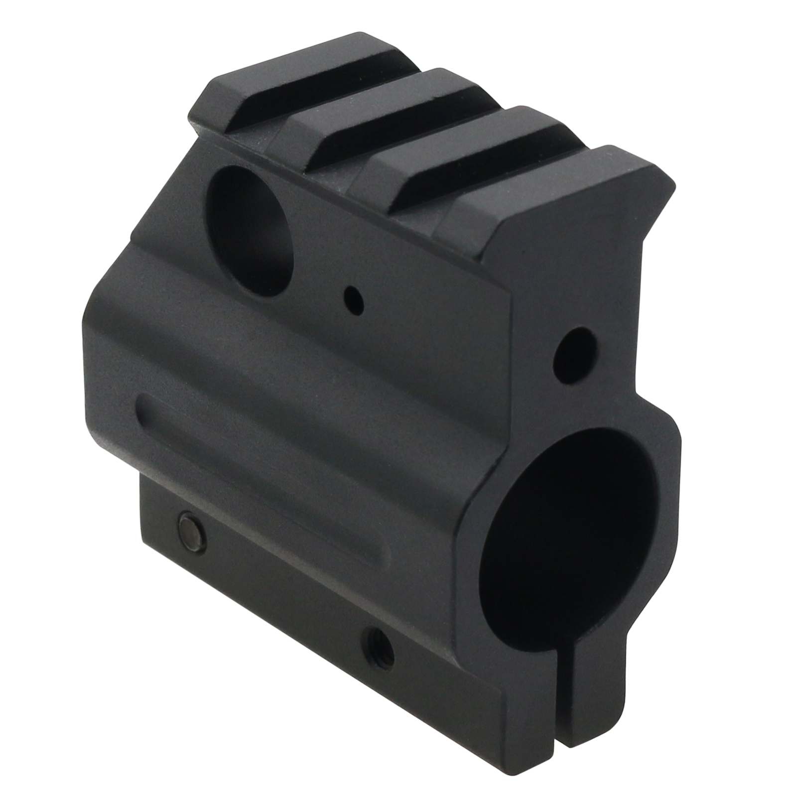 Clamp on Gas Block .750" with Top Picatinny Rail Height - Black