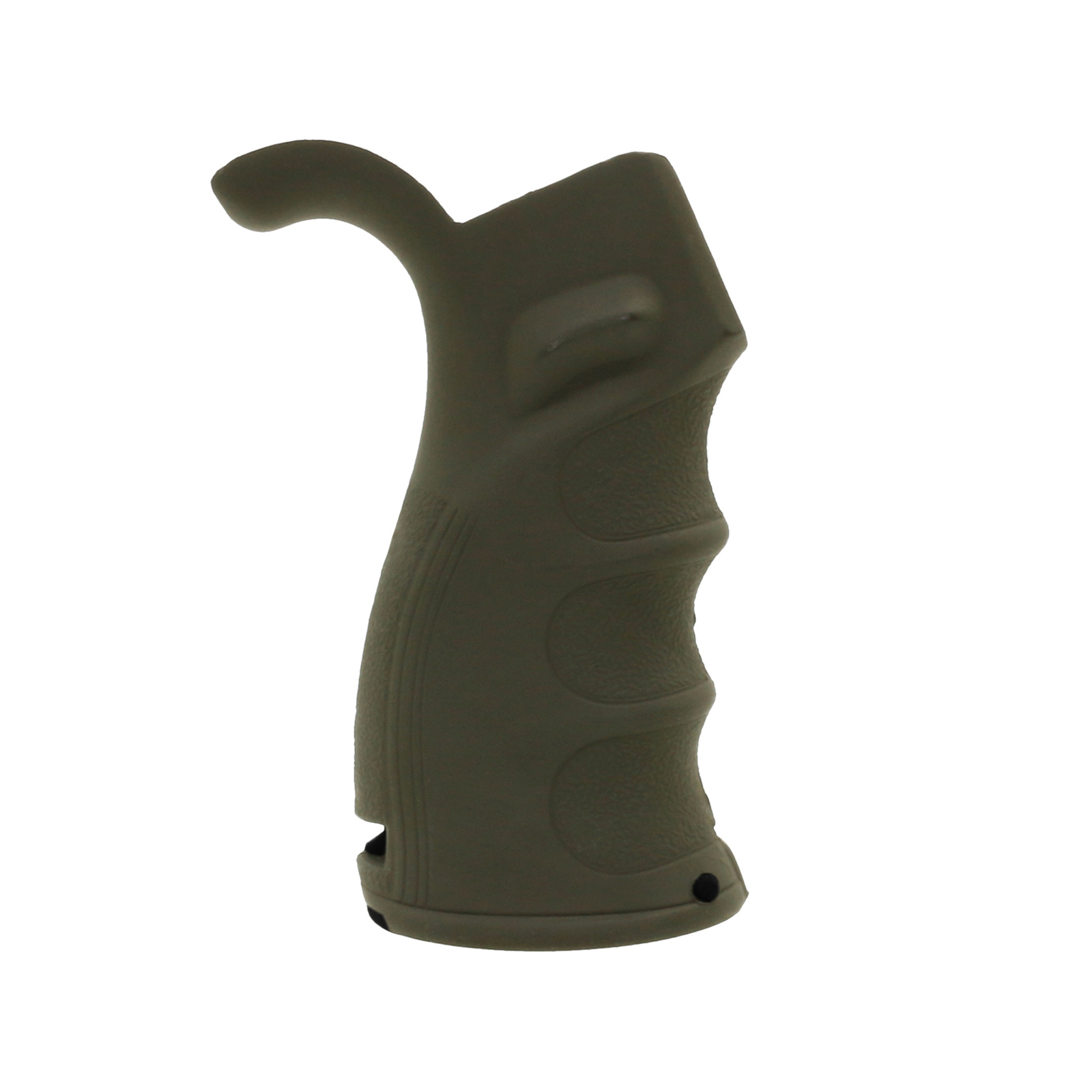 AR-15/10 Pistol Grip Trap door in bottom - Cerakote OD Green