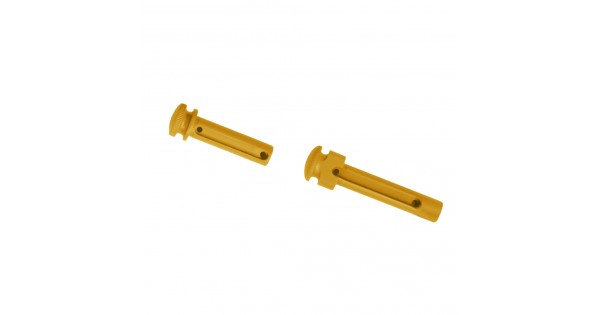 Extended Takedown and Pivot Pins - Cerakote Gold