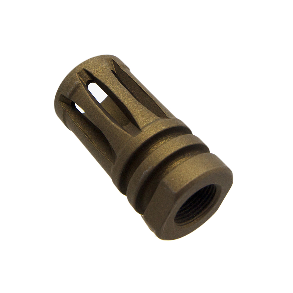 AR-15/.223/5.56 A2 Muzzle Brake for 1/2"x28 Pitch - 5 Ports - Cerakote ...