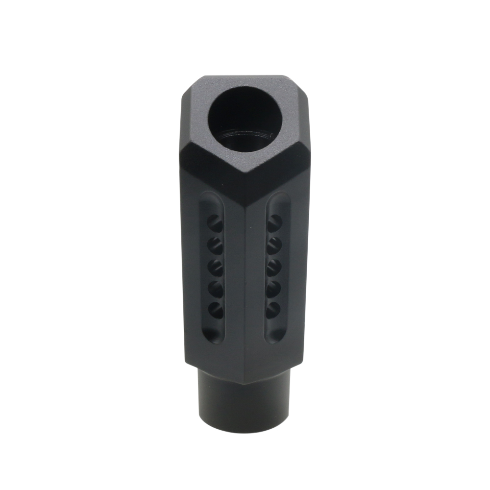 AR-10/LR-308 Slant Nitride Muzzle Brake Hybrid Compensator- Tigerrockinc
