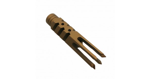 AR-15/.223/5.56 Extended Length 4" Zombie Slayer Muzzle Brake ...