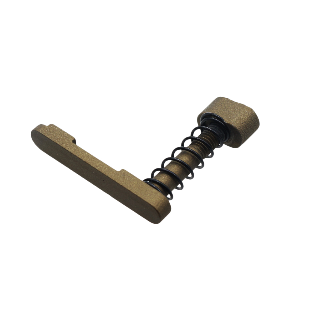 Magazine Catch Assembly W/Button and Spring – Cerakote Burnt Bronze ...