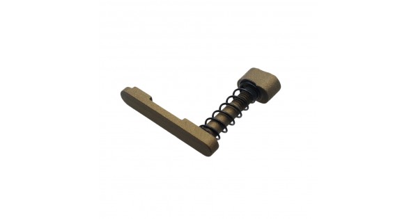 Magazine Catch Assembly W/Button and Spring – Cerakote Burnt Bronze ...