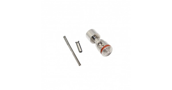 AR-15/10 PUSH SAFETY BUTTON WITH PIN AND SPRING KIT-Stainless Steel