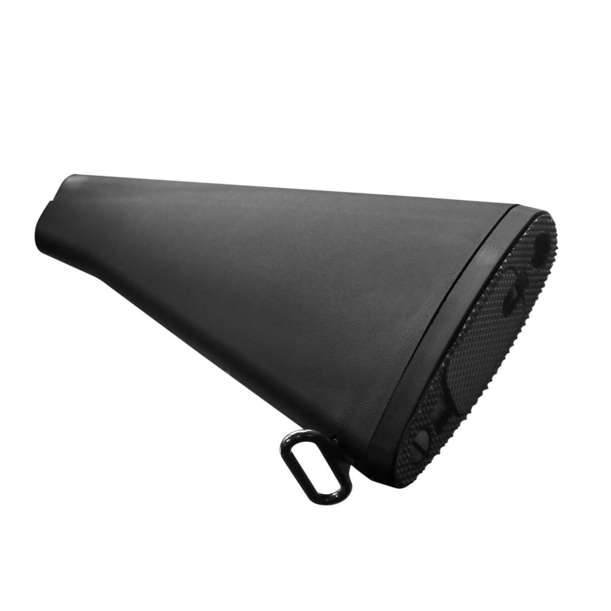 AR A2 Style Fixed Black Polymer Stock Body- Tigerrock