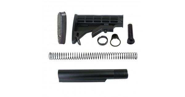 AR15 6 Position Stock Kit With Buttpad Combo- Commercial
