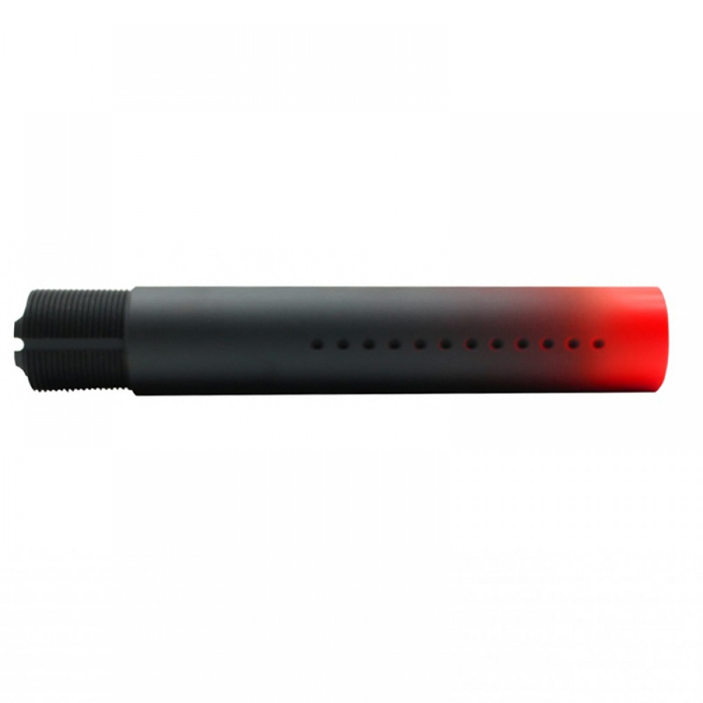 CERAKOTE GRADIENT RED| AR-15 .223/5.56 Complete Dimpled Pistol Buffer ...
