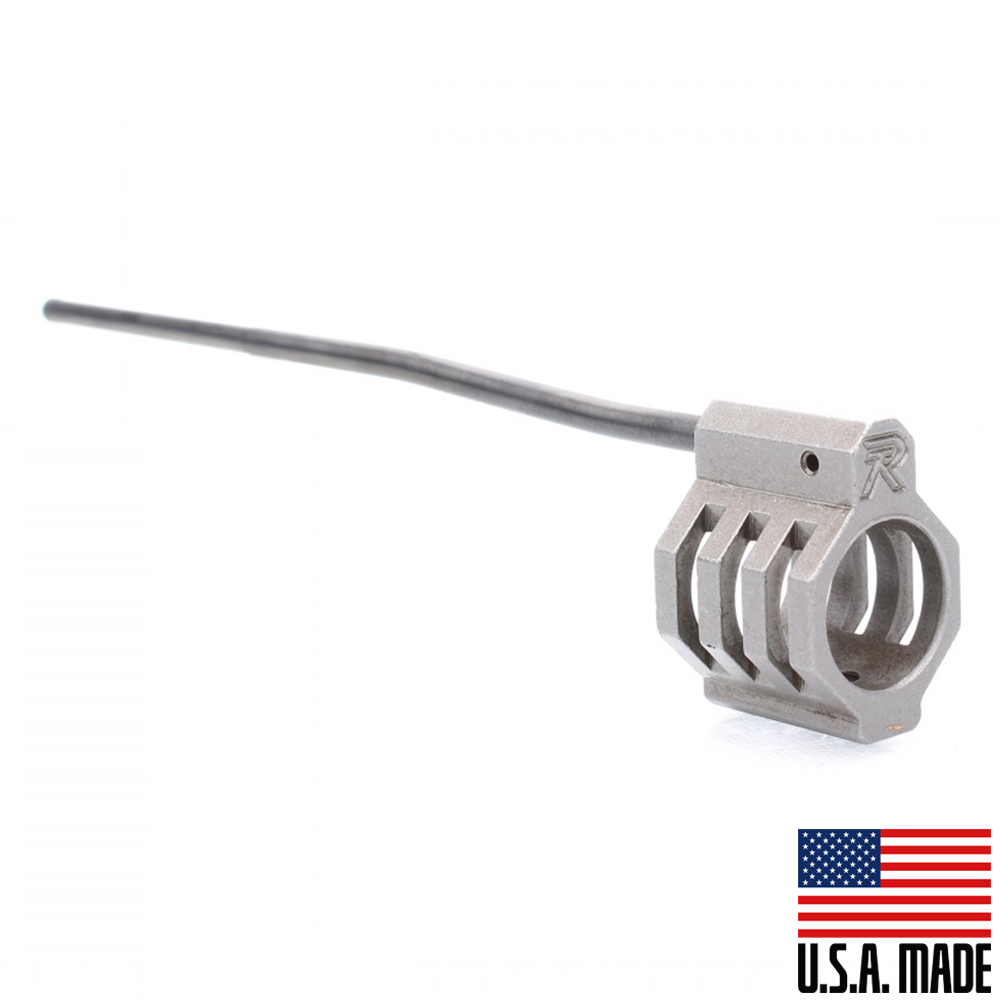 .750 Low Profile Micro "CAGED" Staniless Steel Gas Block (USA) and ...