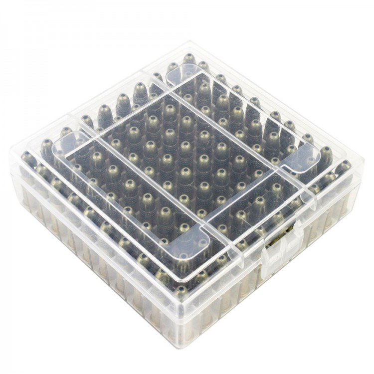 Clear Ammo Storage Case for .22 LR, .25 ACP