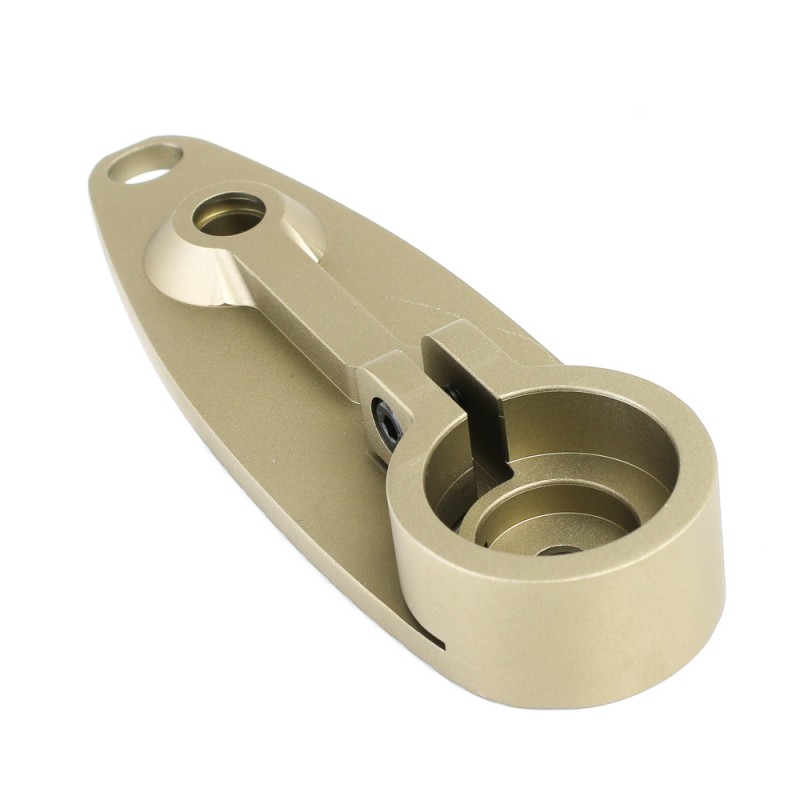 Custom Buttplate with QD Port - Rifle Length - Tan