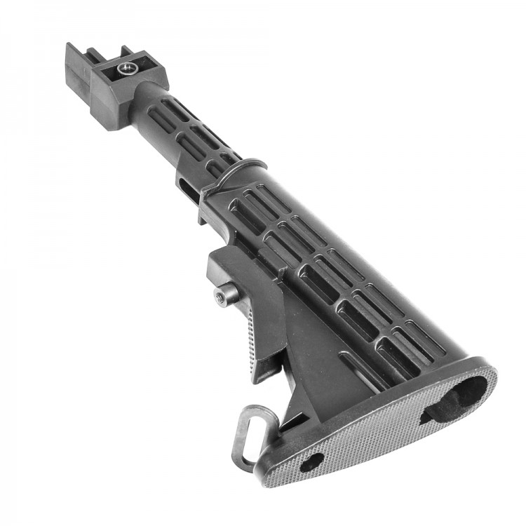 6-Position Stock Tube with Collapsible Buttstock for AK-47