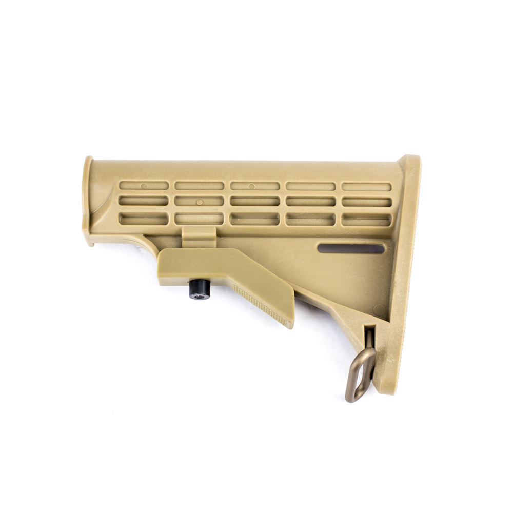 Mil-Spec 6-Position Collapsible Buttstock - Tan