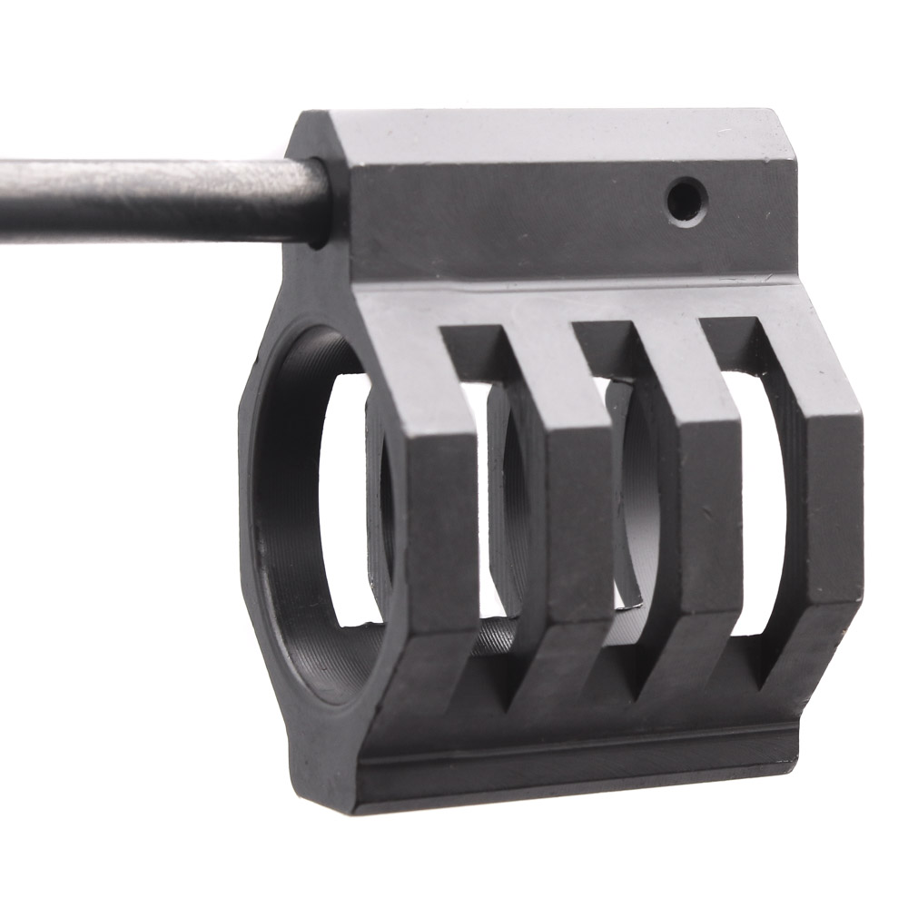.750 Low Profile "CAGED" Gas Block (USA) and Carbine Length Gas Tube ...