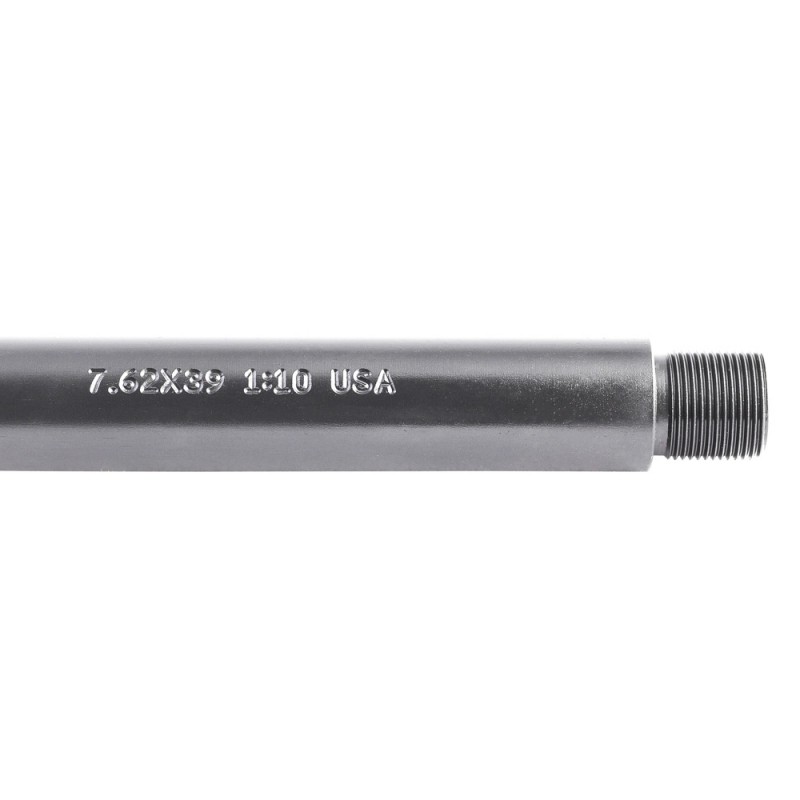 16" 7.62x39 Rifle Barrel - 1:10 Twist - Black Nitride - AR-15