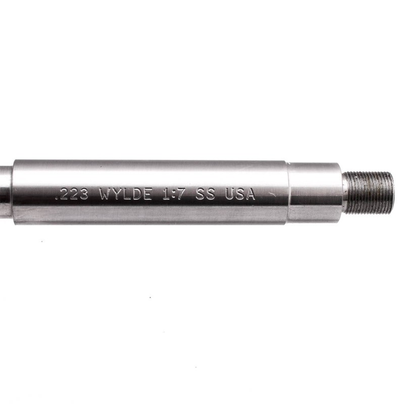 16" .223 Wylde Rifle Barrel - 1:7 Twist - Stainless - AR-15