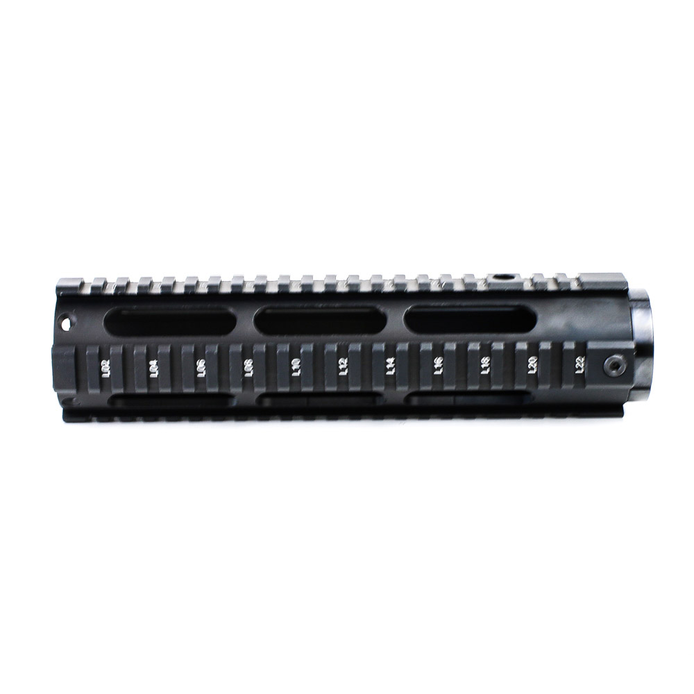 AR15 10" Mid Length Free Float Quad Rail Handguard