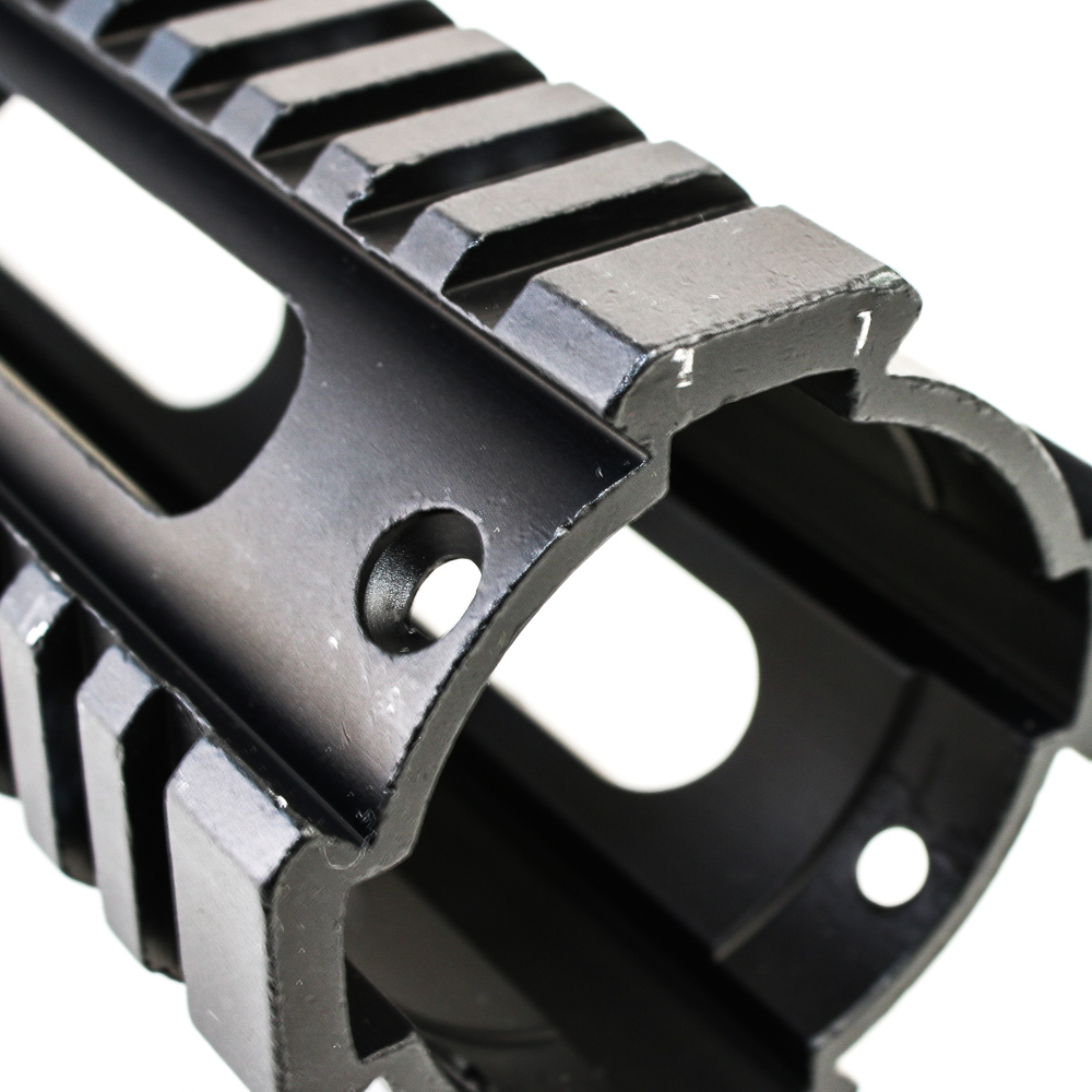 AR15 10" Mid Length Free Float Quad Rail Handguard