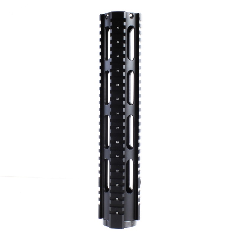 AR15 12" Rifle Length Free Float Quad Rail Handguard