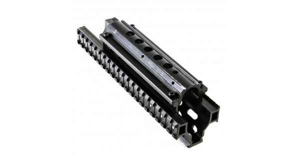 Saiga-12 Shotgun Quad Rail System - Black Handguard Mount