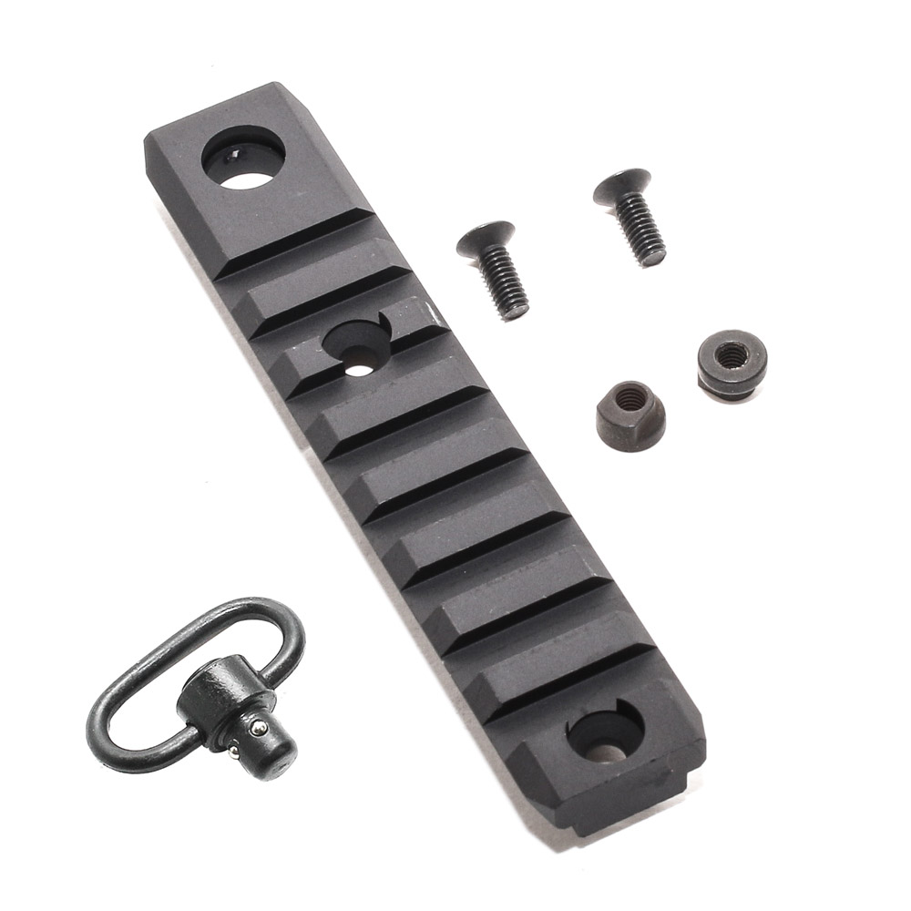 4" Keymod Rail Section with QD Port4" Keymod Rail Section with QD Port ...