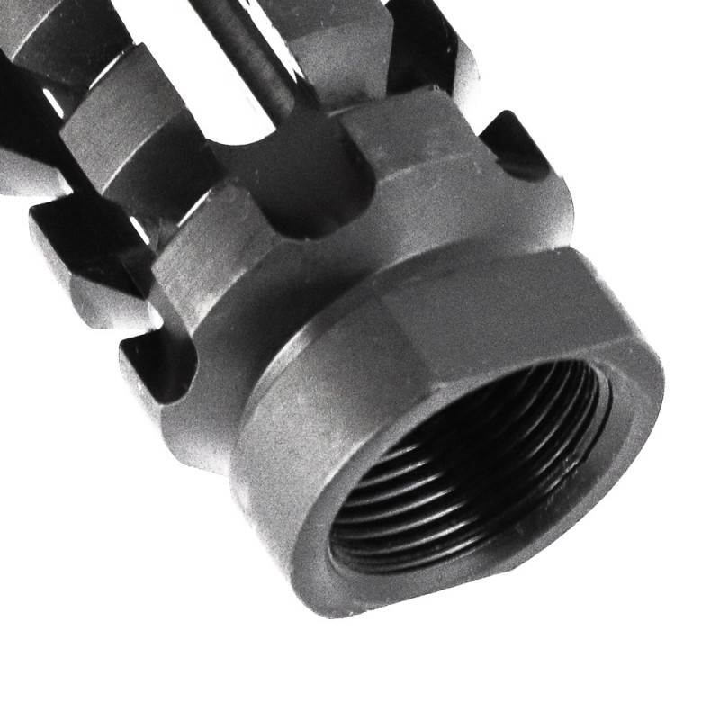 AR-9mm Pineapple Muzzle Brake 1/2x36 Threads (NEW)