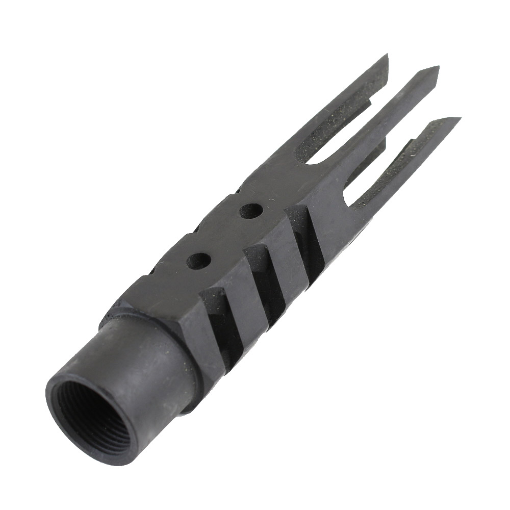 AR-10/LR-308-Extended-Length-4-Inch-Zombie-Slayer-Muzzle-Brake
