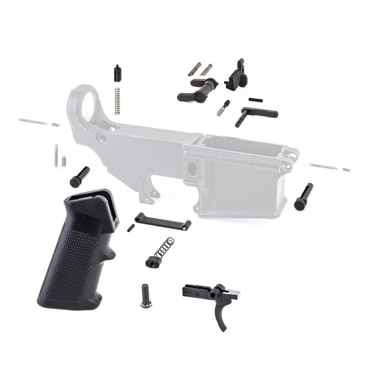 AR-15 Lower Receiver Parts Kit (Trigger, Hammer, Trigger/Hammer Springs ...