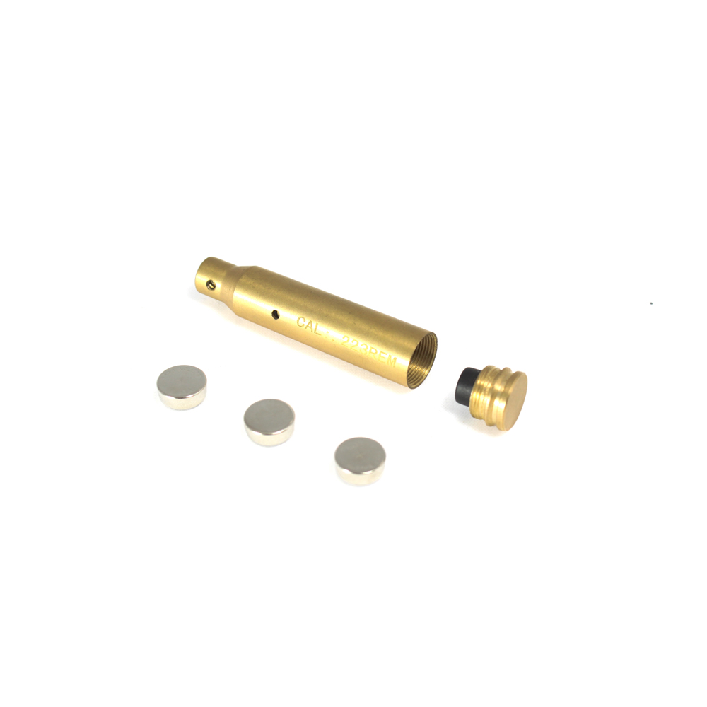 .223 Remington Laser Bore Sighter - Brass